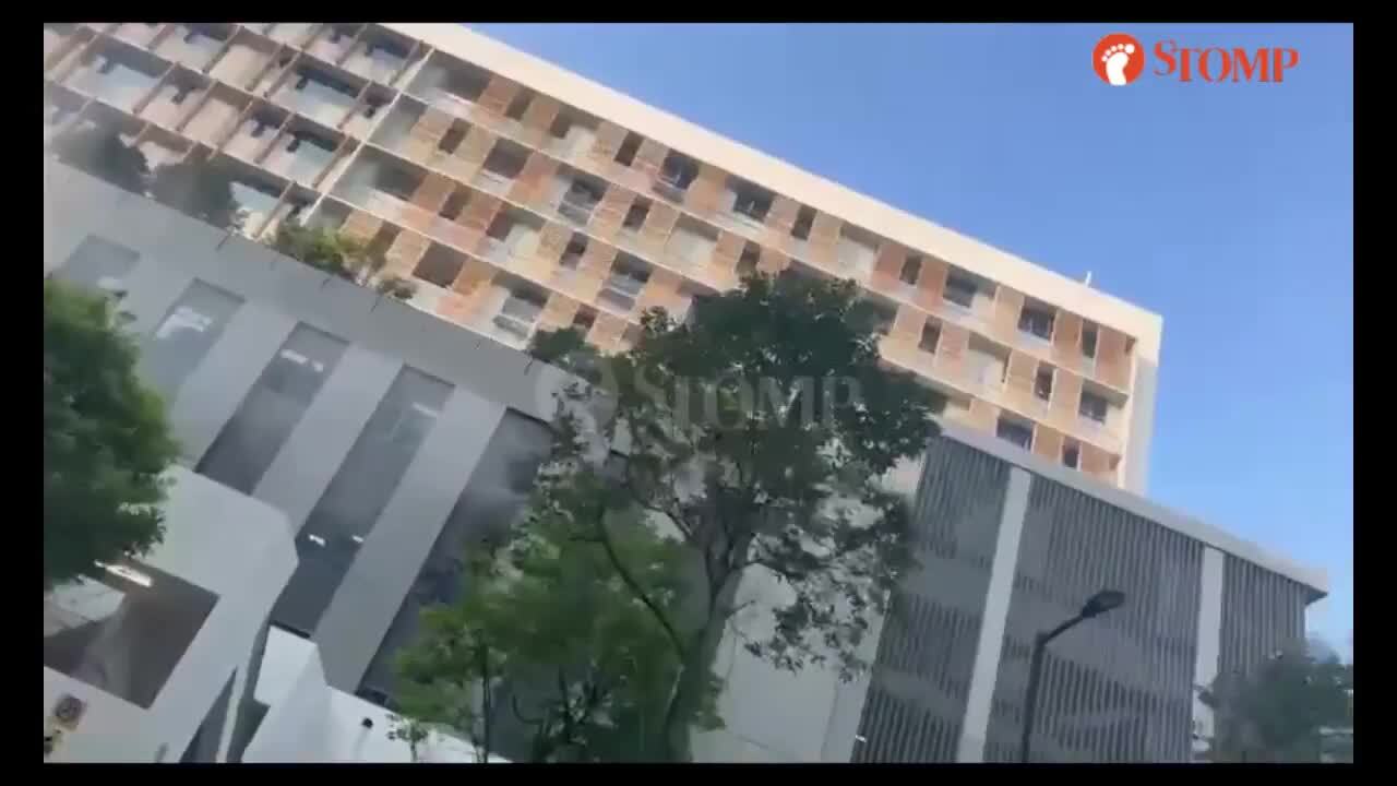 Fire breaks out at SKH basement, staff member taken to hospital for ...