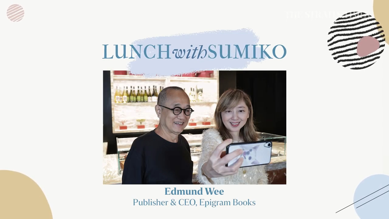 Lunch with Sumiko: Edmund Wee, publisher and CEO of Epigram Books video ...