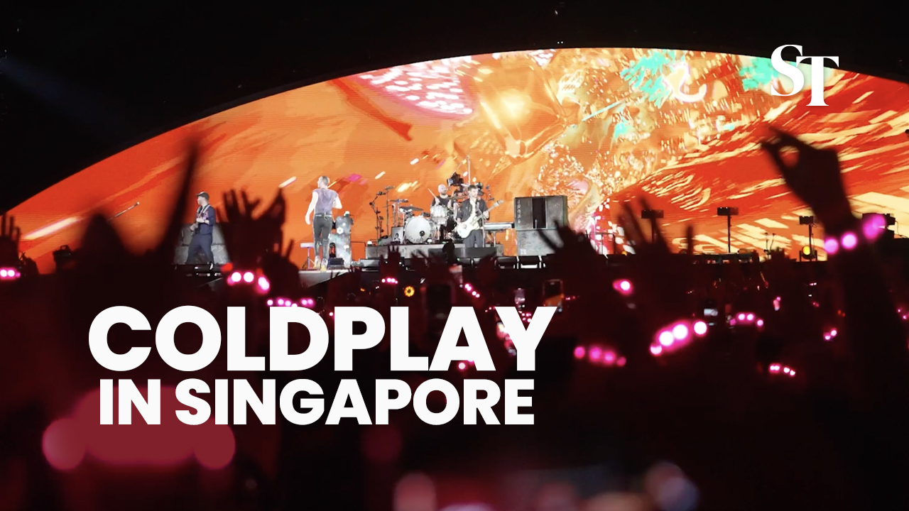 Coldplay in Singapore: The first night video. STAYHOME.COM.SG # ...