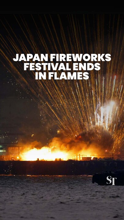 Yokohama fireworks show gone wrong
