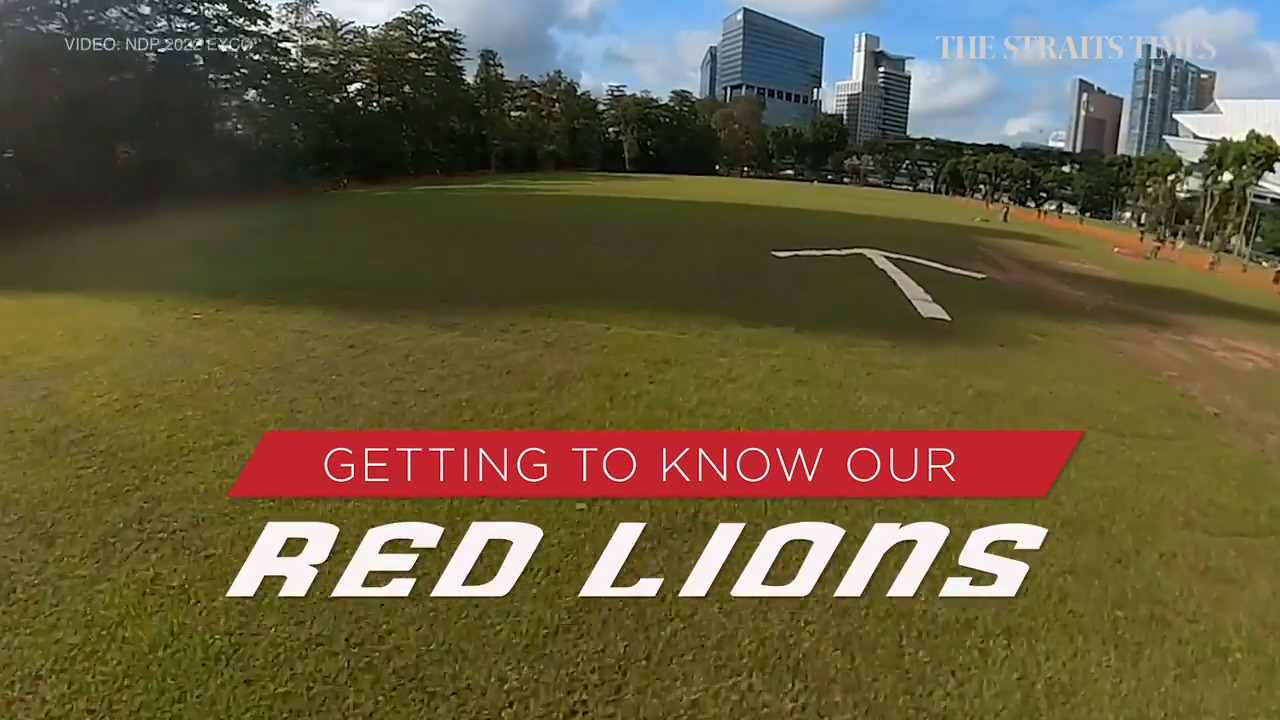 NDP 2022: Get to know our Red Lions video. STAYHOME.COM.SG #StayHomeWithSPH
