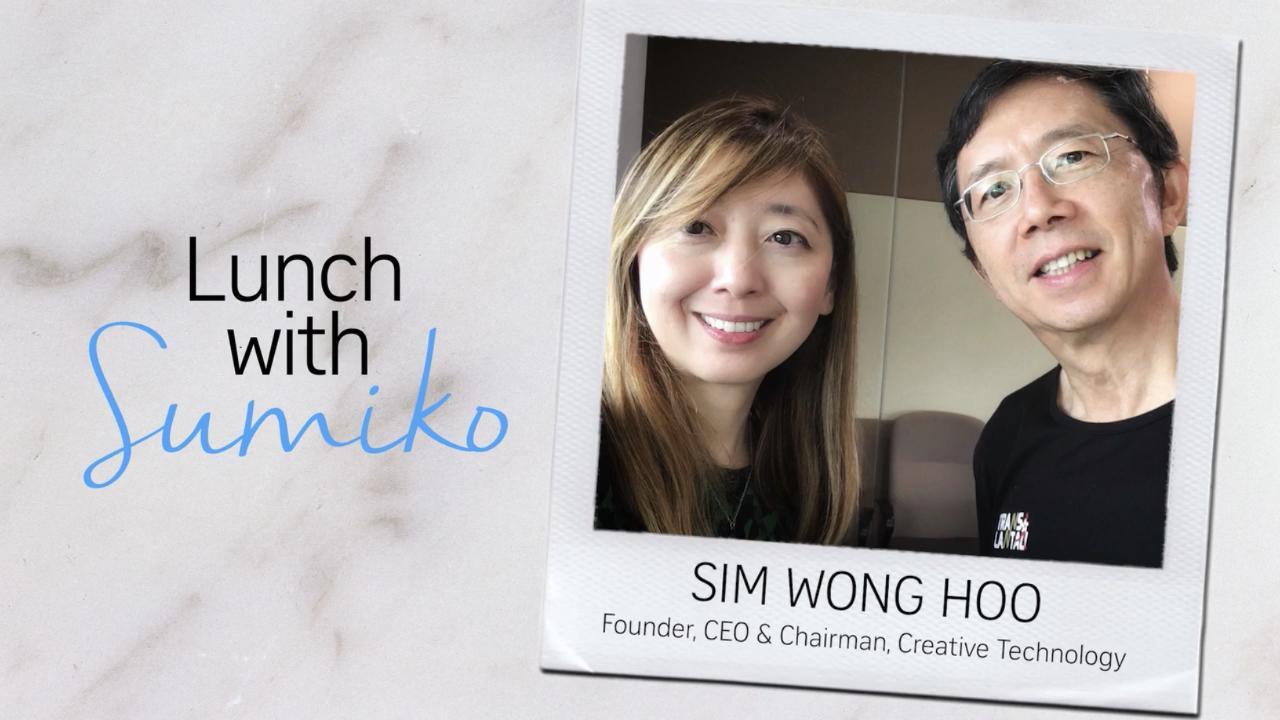 Lunch with Sumiko: Sim Wong Hoo video. STAYHOME.COM.SG #StayHomeWithSPH