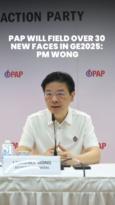 PAP will field over 30 new faces in GE2025: PM Wong video. STAYHOME.COM ...