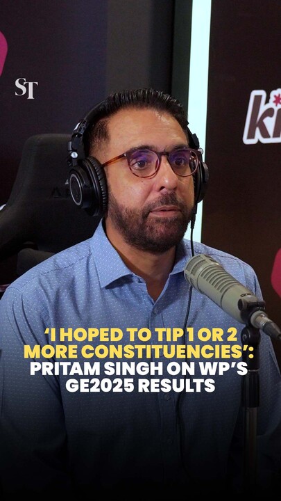 ‘I hoped to tip 1 or 2 more constituencies’: Pritam Singh on WP’s GE2025 results