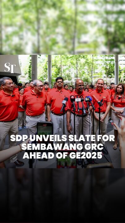 SDP unveils Sembawang GRC slate, including ‘political veterans ...