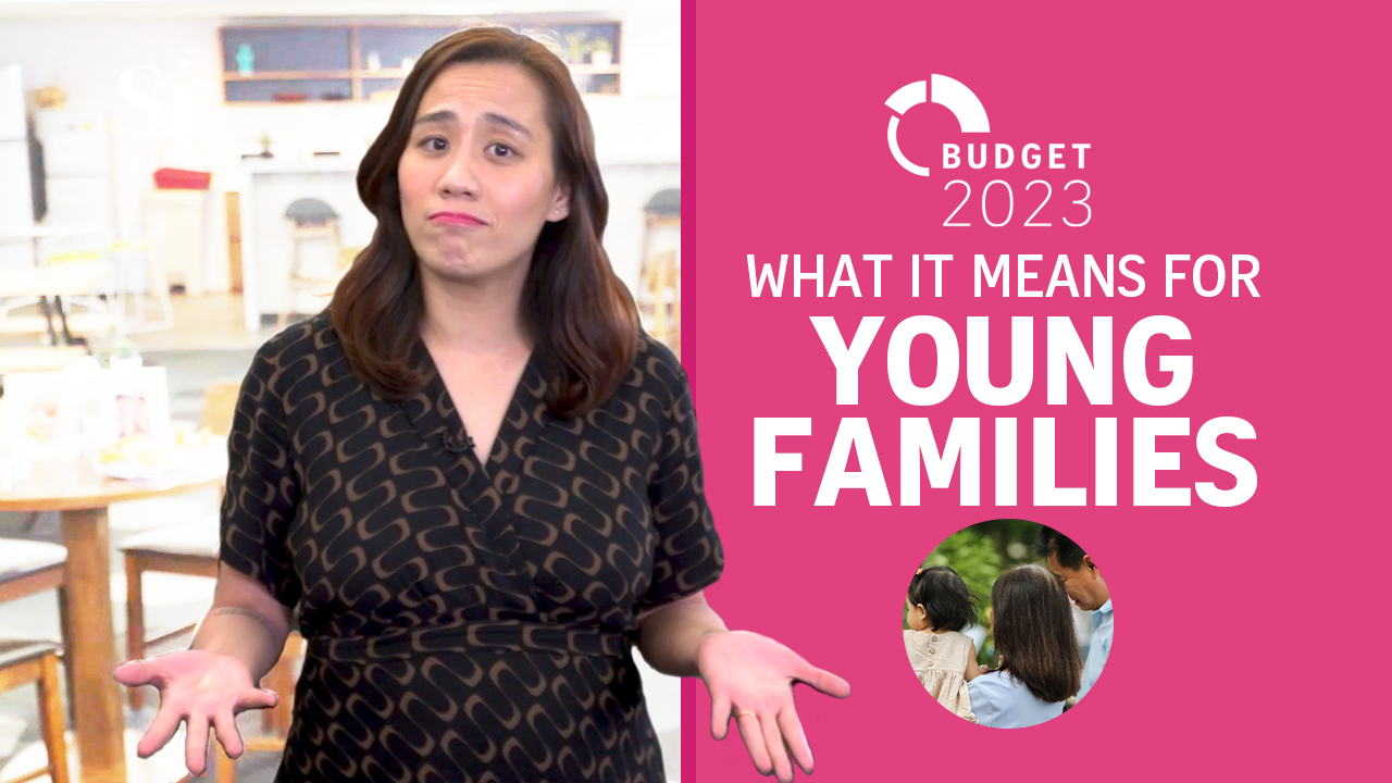 Budget 2023: What it means for young families video. STAYHOME.COM.SG #StayHomeWithSPH